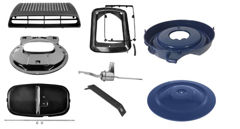 Shaker Assembly for 69 - 70 Mustang 390/428 Cobra Jet, CONCOURSE