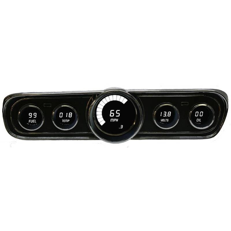65 - 66 Mustang 5 Gauge LED Digital Gauge Panel