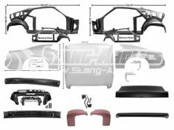 70 Mustang Coupe to Fastback Conversion Kit